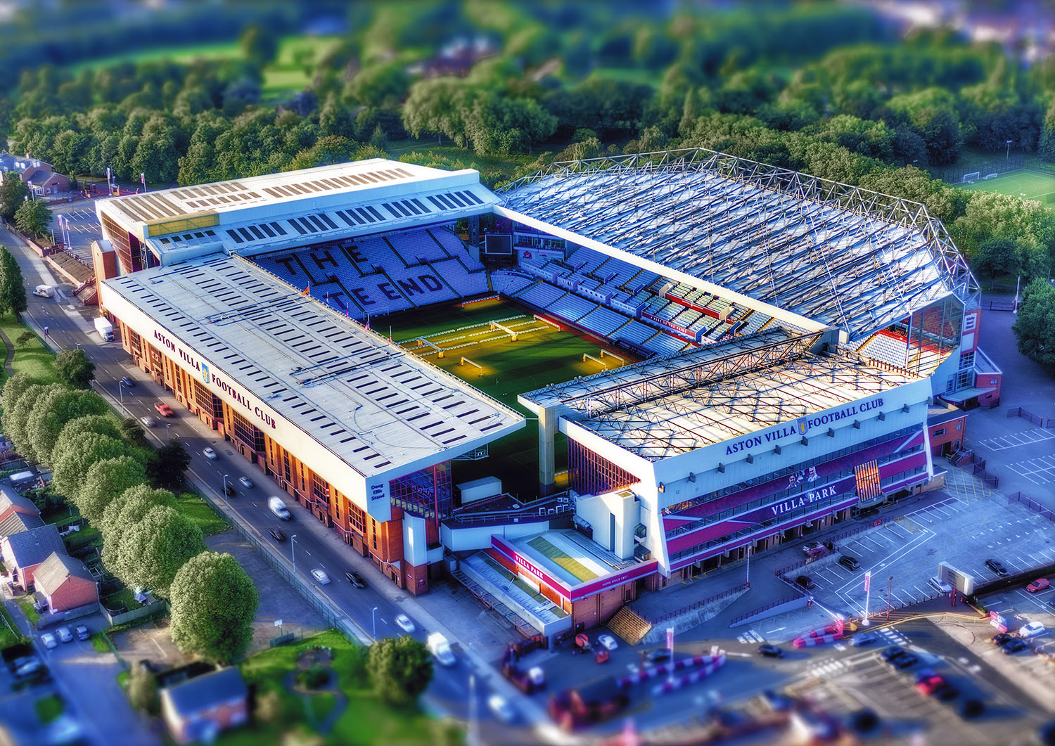 Aerial Pictures of Aston Villa - Villa Park