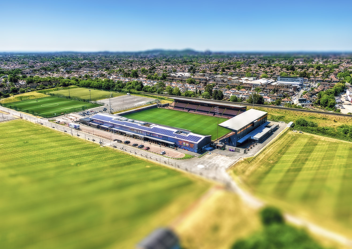 Aerial Pictures of Barnet FC - The Hive Stadium
