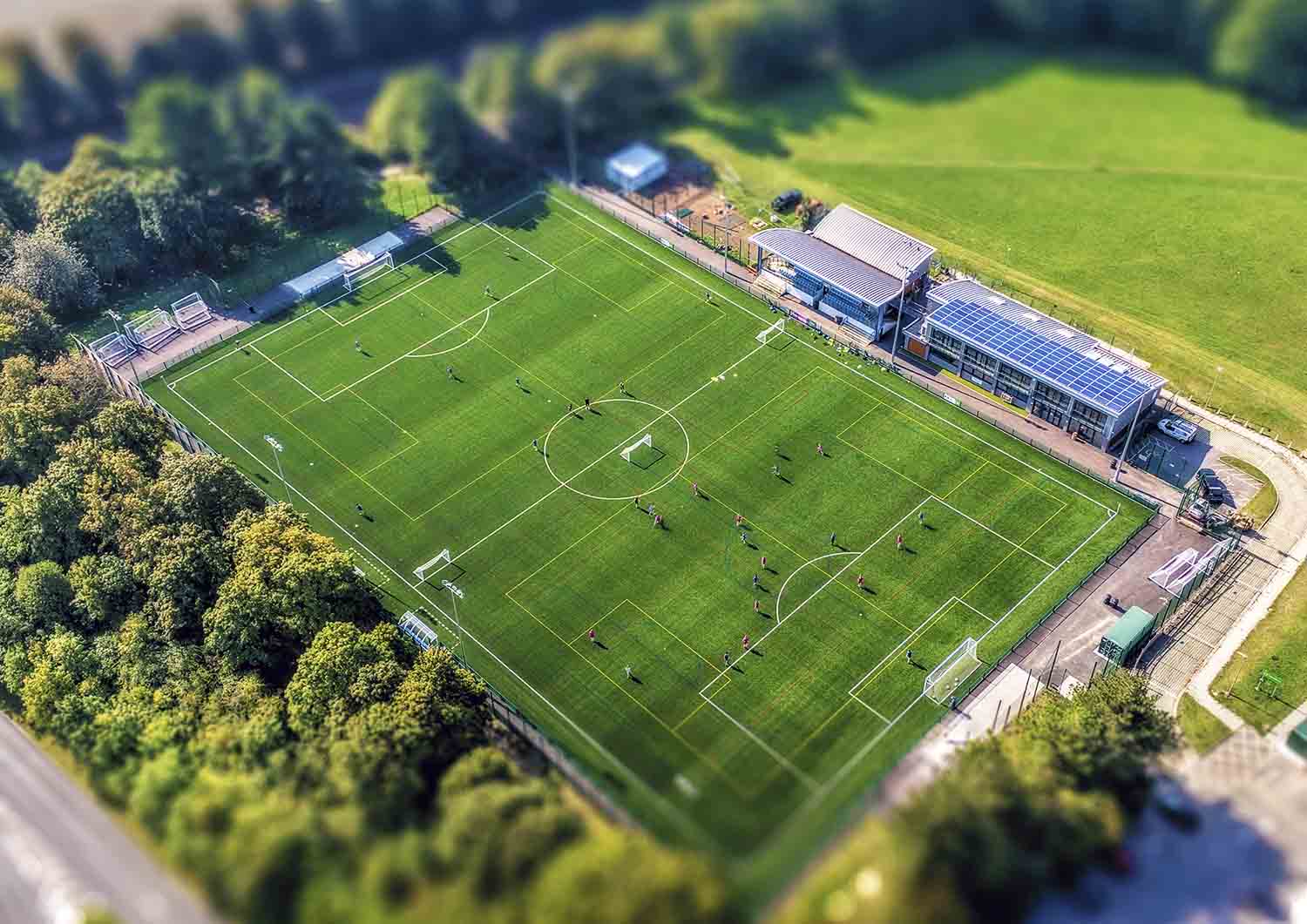Aerial Pictures of Basingstoke Town - Winklebury Football Complex