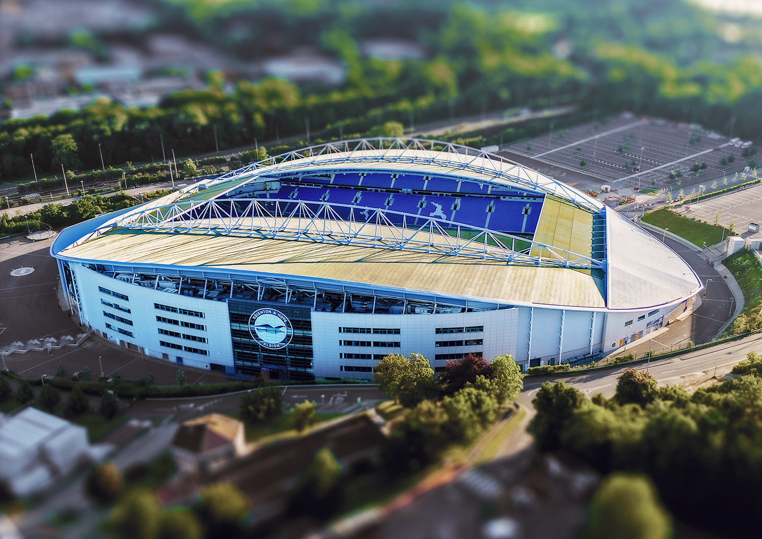 Aerial Pictures of Brighton and Hove Albion - Amex Stadium