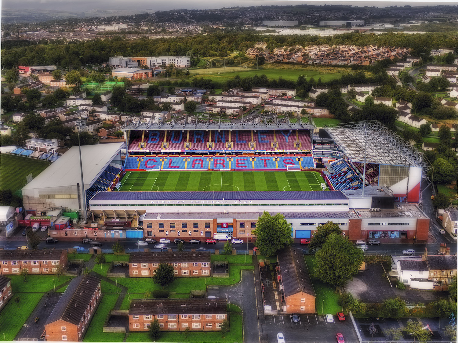 Aerial Pictures of Burnley FC - Turf Moor