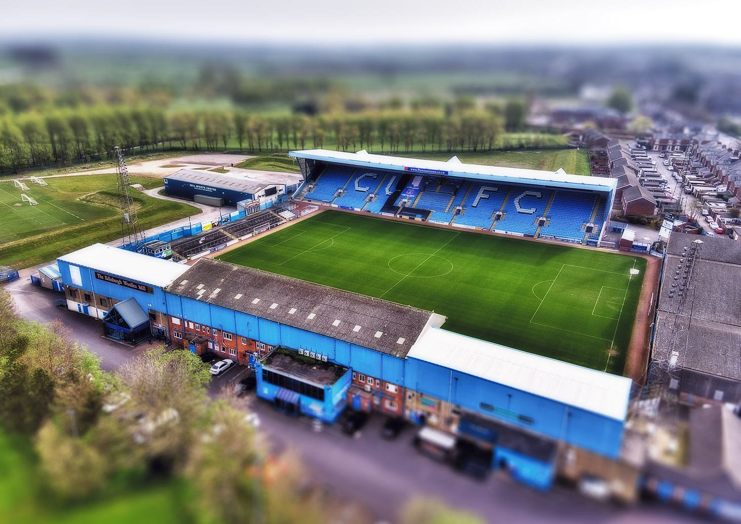 Aerial Pictures of Carlisle United - Brunton Park