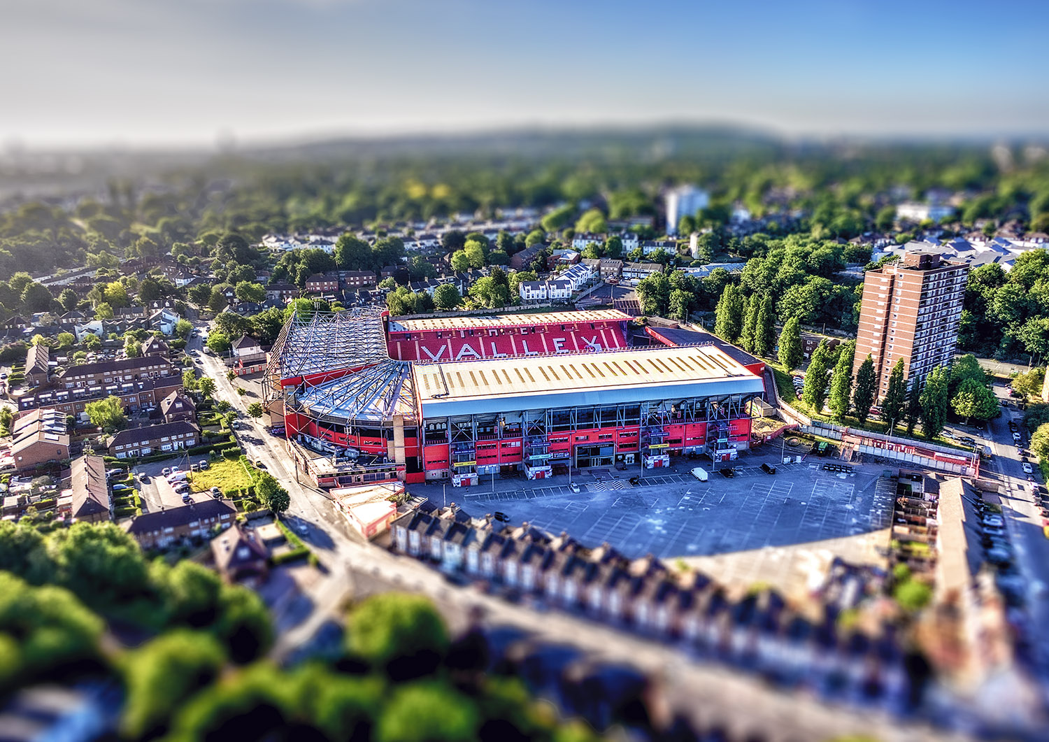 Aerial Pictures of Charlton Athletic - The Valley