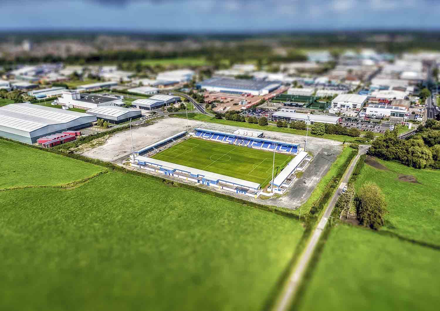 Aerial Pictures of Chester FC - Swansway Chester Stadium