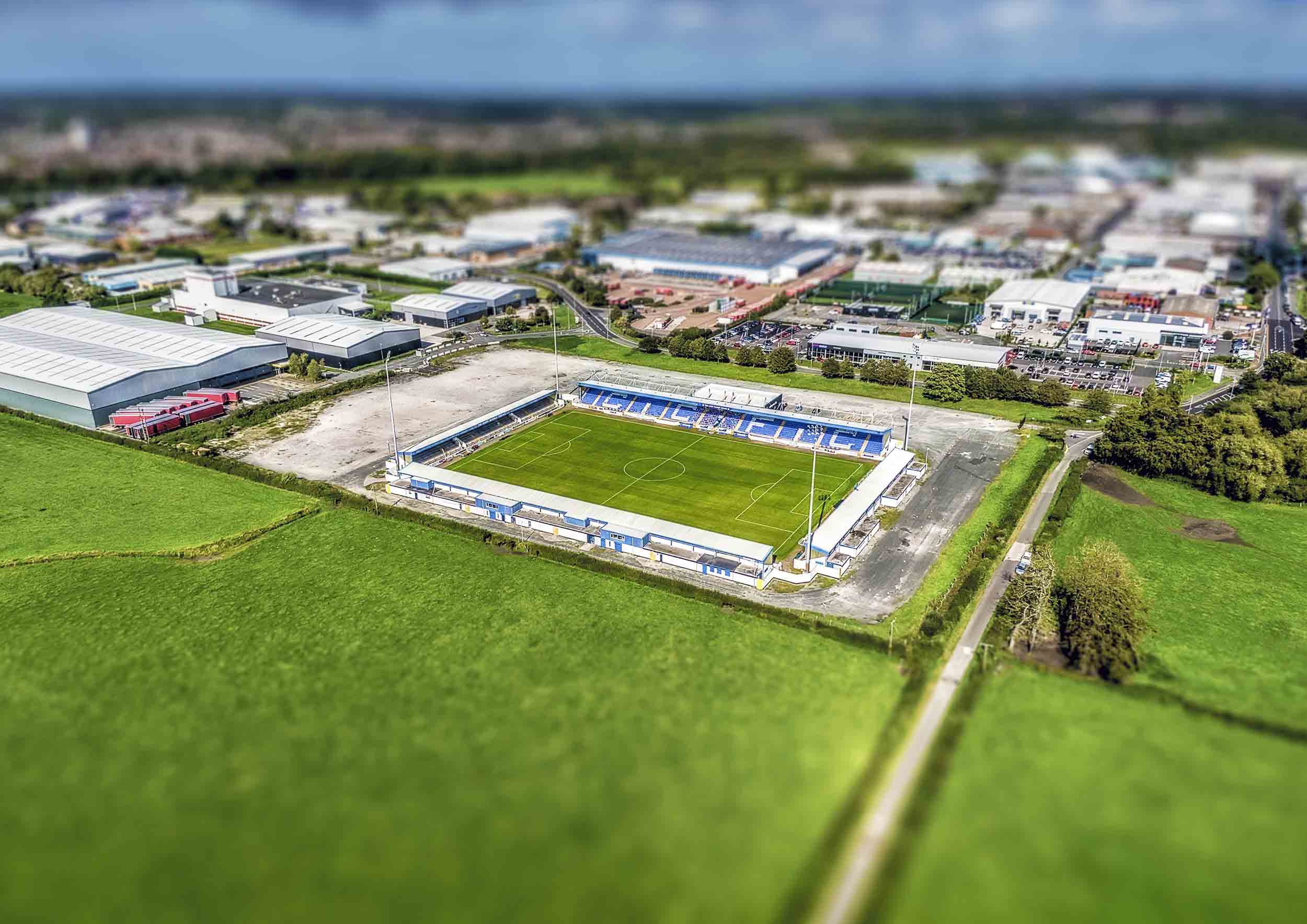 Aerial Pictures of Chester FC - Swansway Chester Stadium