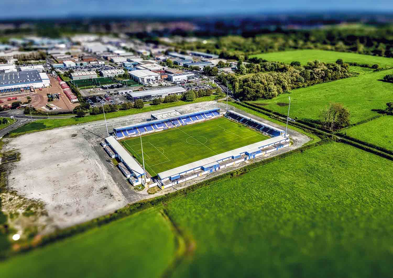 Aerial Pictures of Chester FC - Swansway Chester Stadium