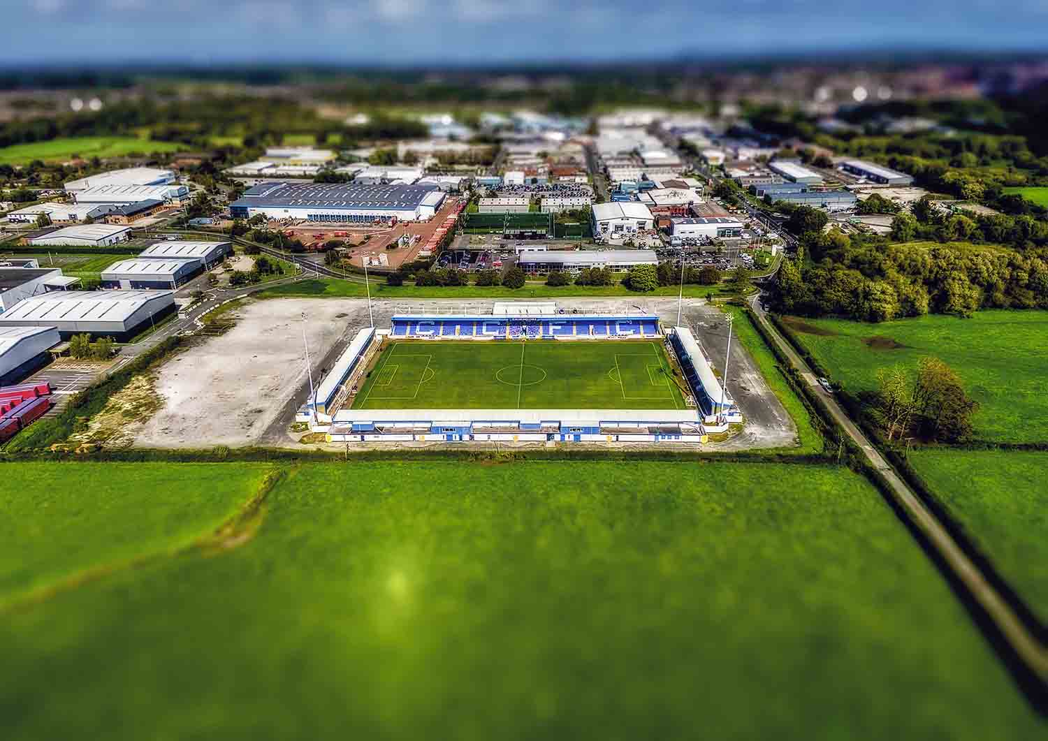 Aerial Pictures of Chester FC - Swansway Chester Stadium