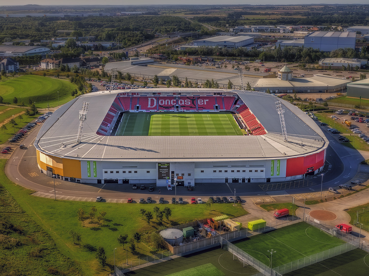Aerial Pictures of Doncaster Rovers FC - Eco-Power Stadium