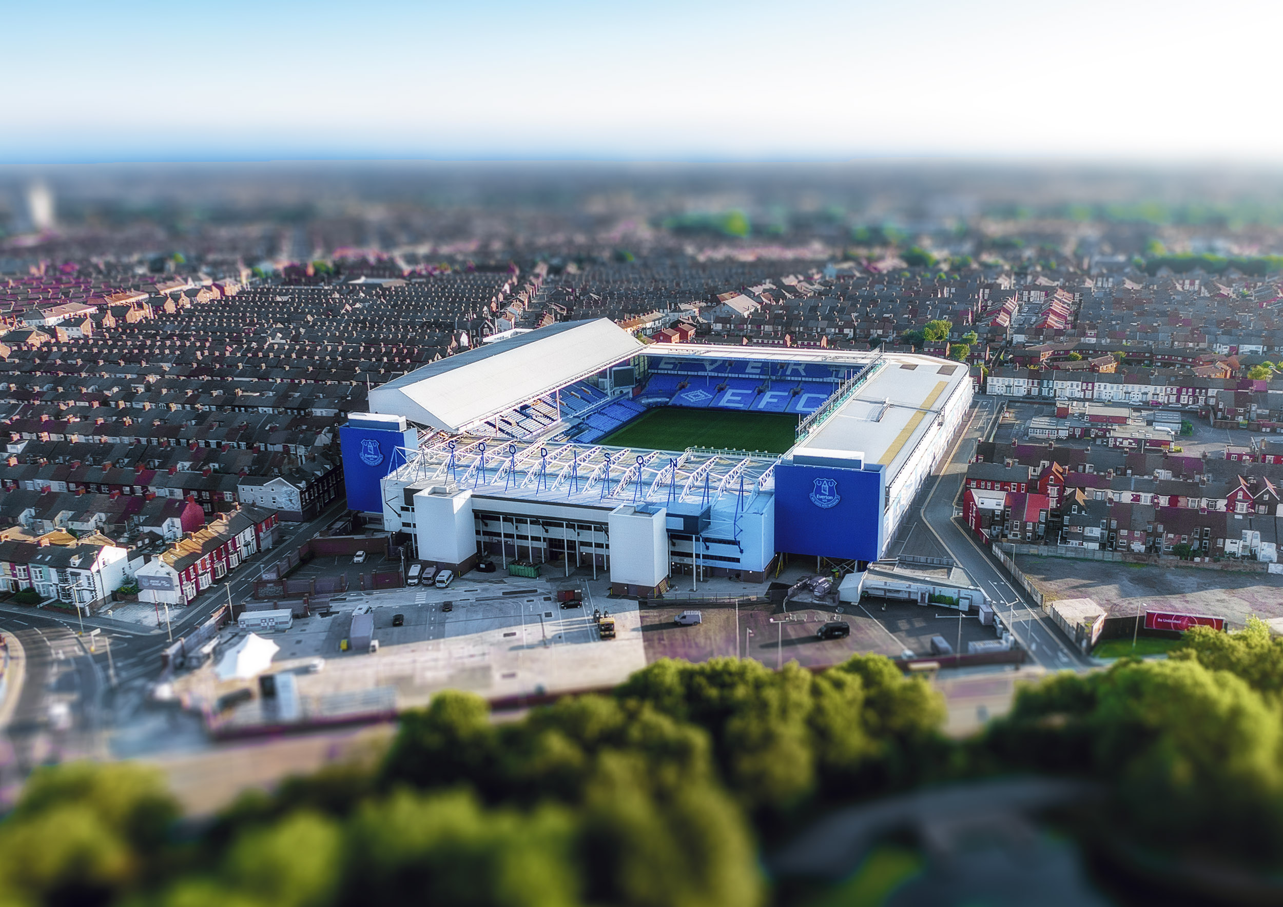 Aerial Pictures of Everton - Goodison Park