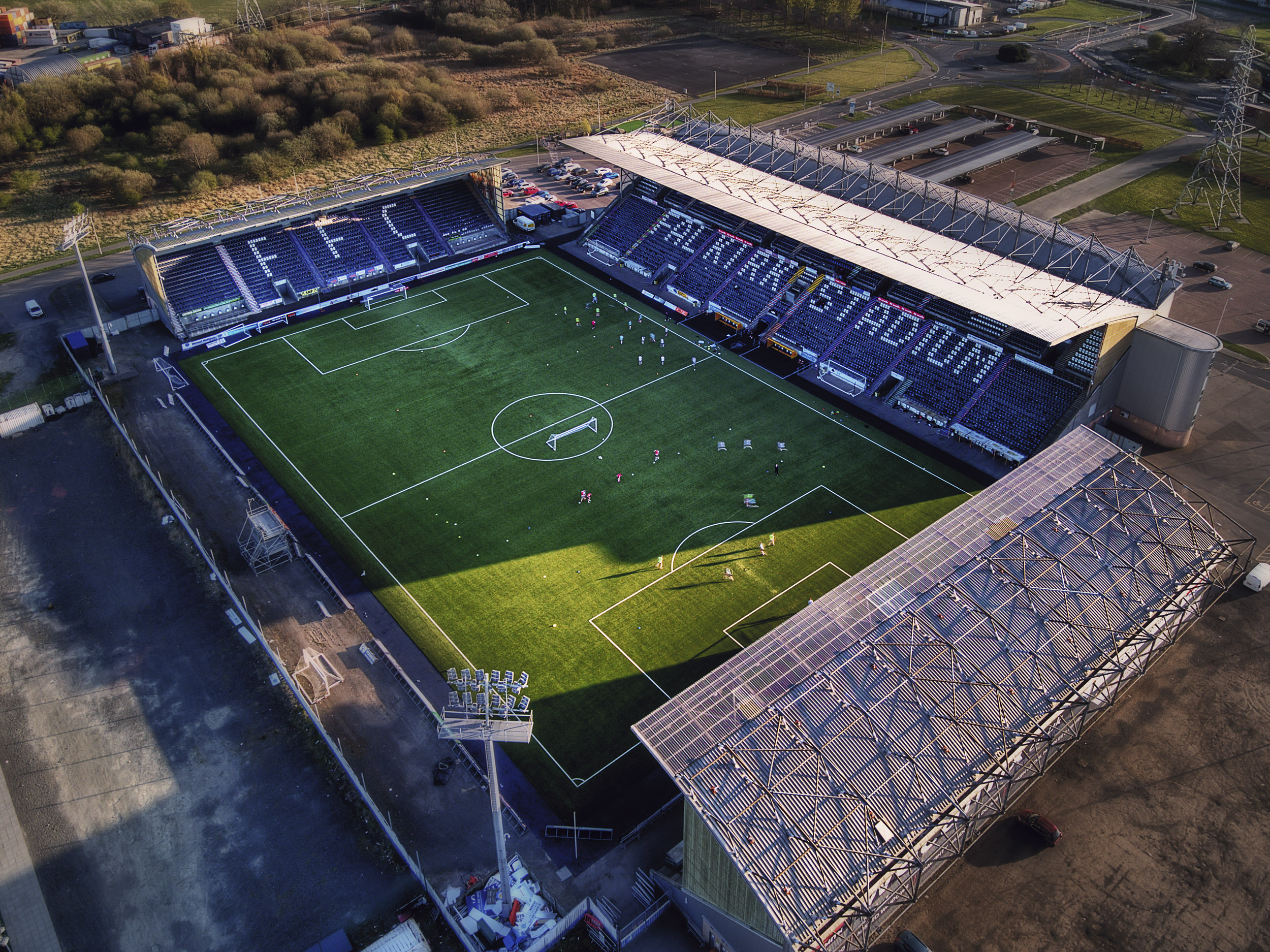 Aerial Pictures of Falkirk FC - Falkirk Stadium