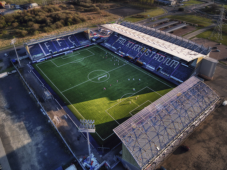 Aerial Pictures of Falkirk FC - Falkirk Stadium