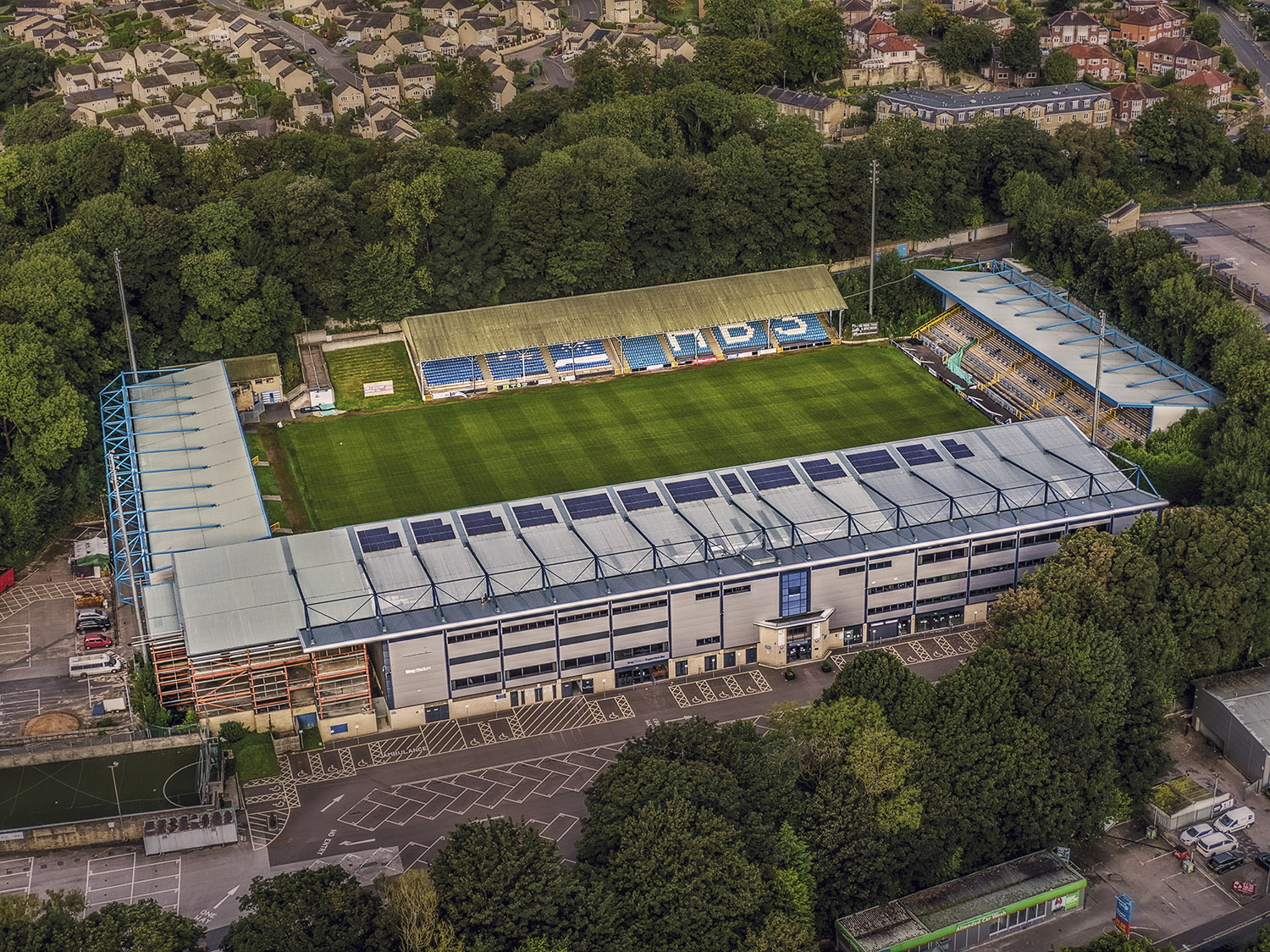 Aerial Pictures of Halifax Town FC - Shay Stadium