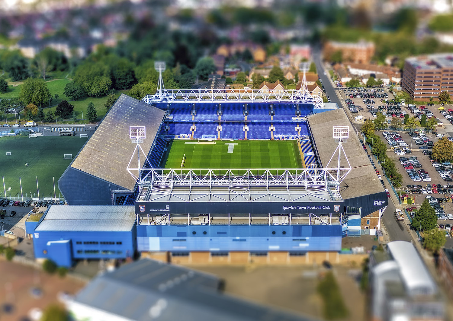 Aerial Pictures of Ipswich Town - Portman Road