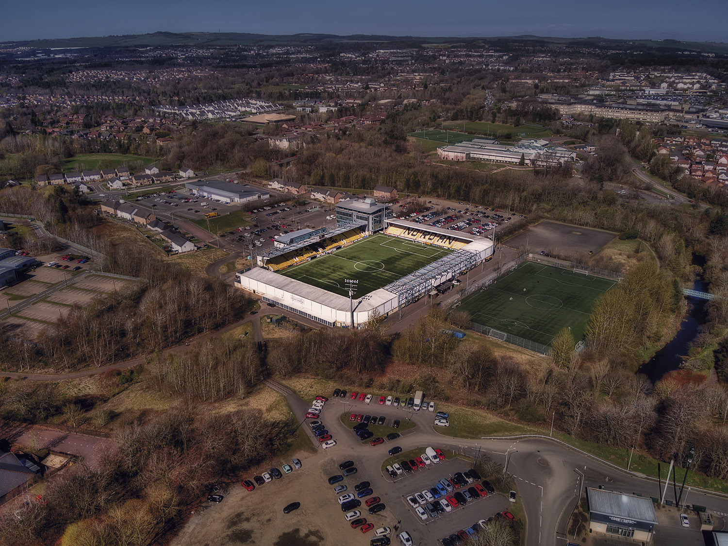 Aerial Pictures of Livingston FC - Almondvale Stadium