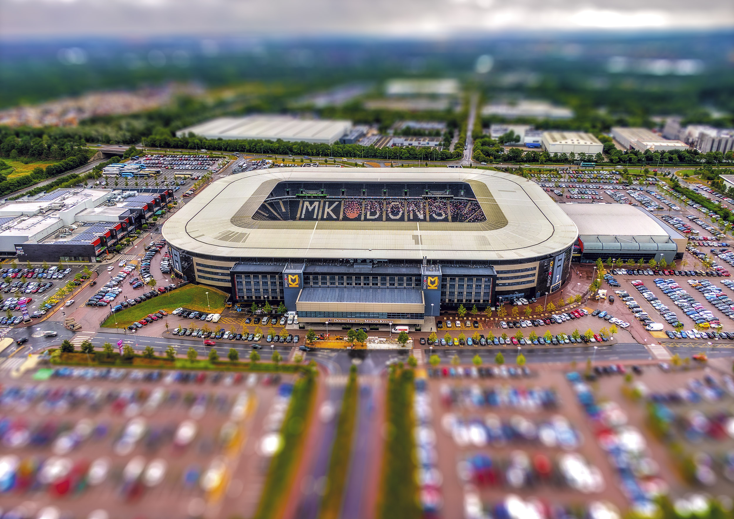 Aerial Pictures of MK Dons - Stadium MK