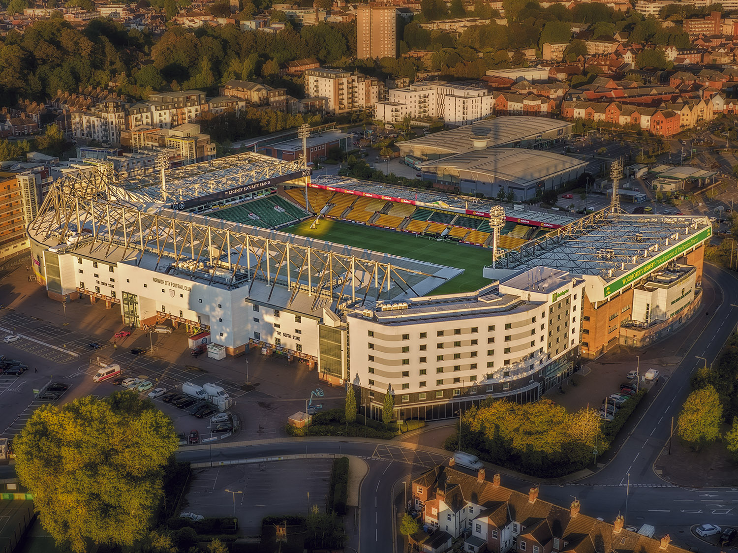 Aerial Pictures of Norwich City - Carrow Road