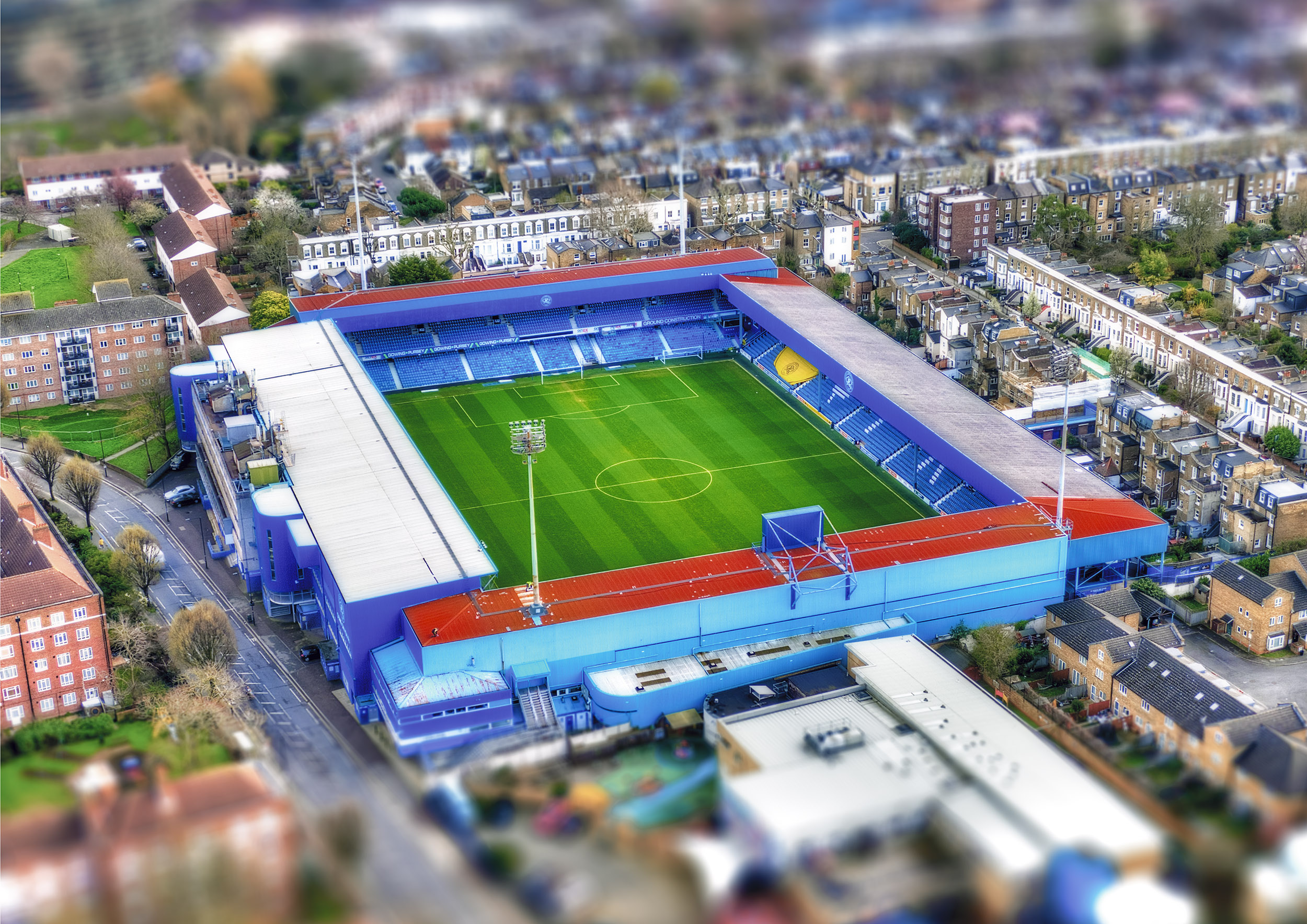 Aerial Pictures of Queens Park Rangers FC - Loftus Road