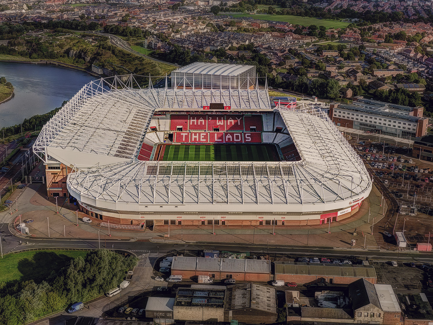 Aerial Pictures of Sunderland - Stadium of Light