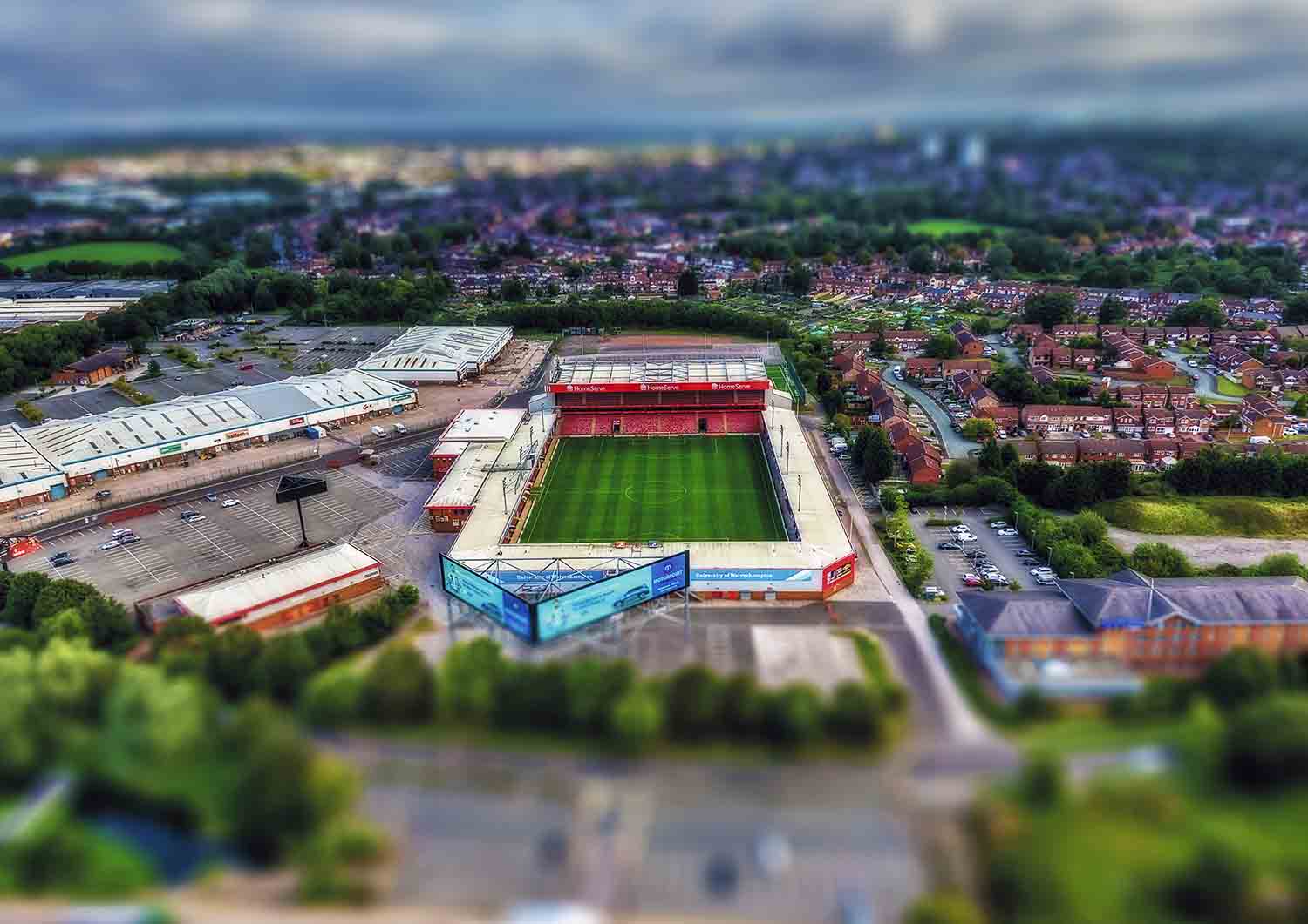 Aerial Pictures of Walsall - Bescot Stadium