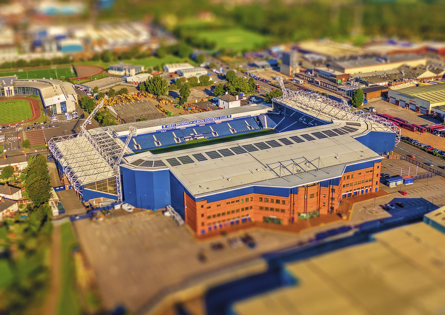 Aerial Pictures of West Bromwich Albion FC - The Hawthorns